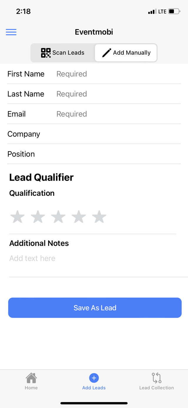 Learn more about EventMobi Lead Capture App