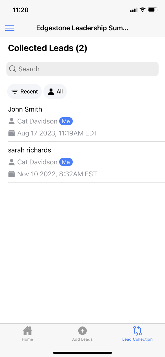 Learn more about EventMobi Lead Capture App