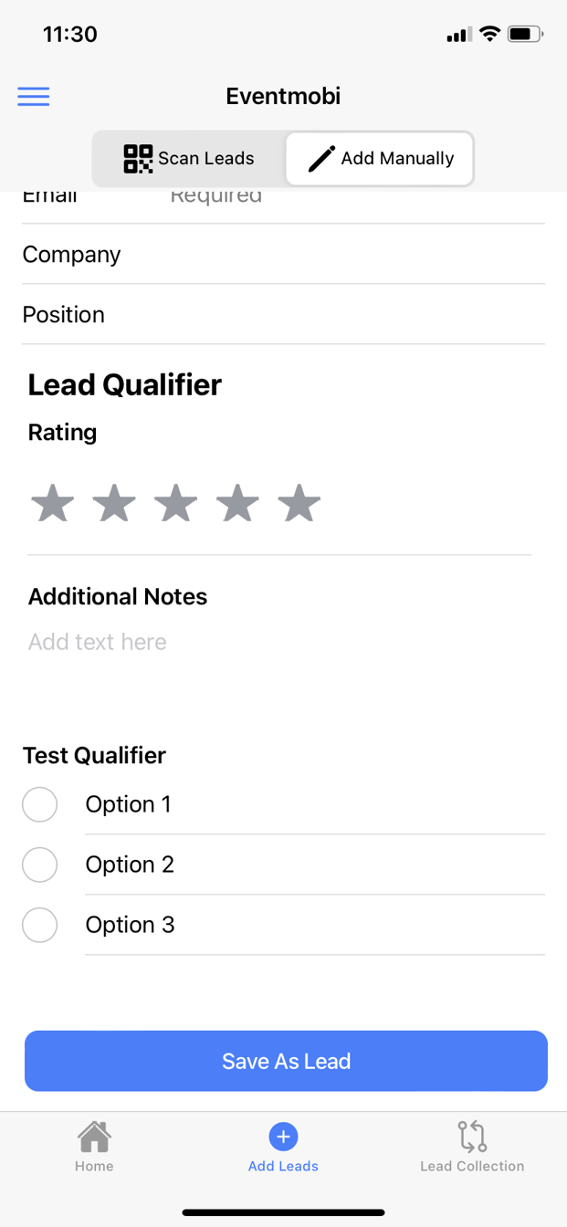 Learn more about EventMobi Lead Capture App