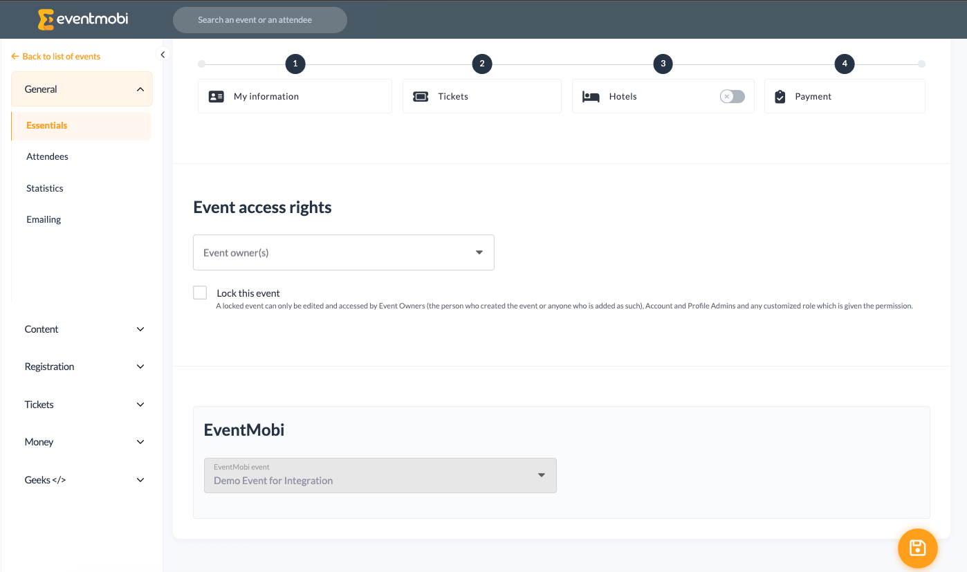 Connecting your Extended Registration with your Event App
