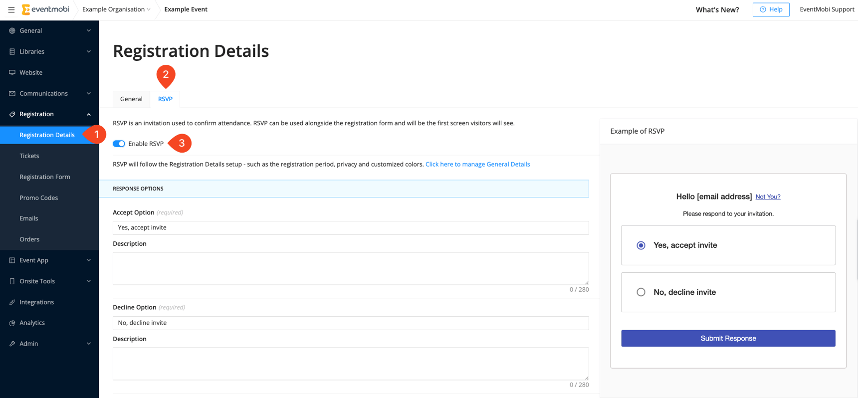 Managing Private Registrations, RSVPs and Invitations in EventMobi's ...