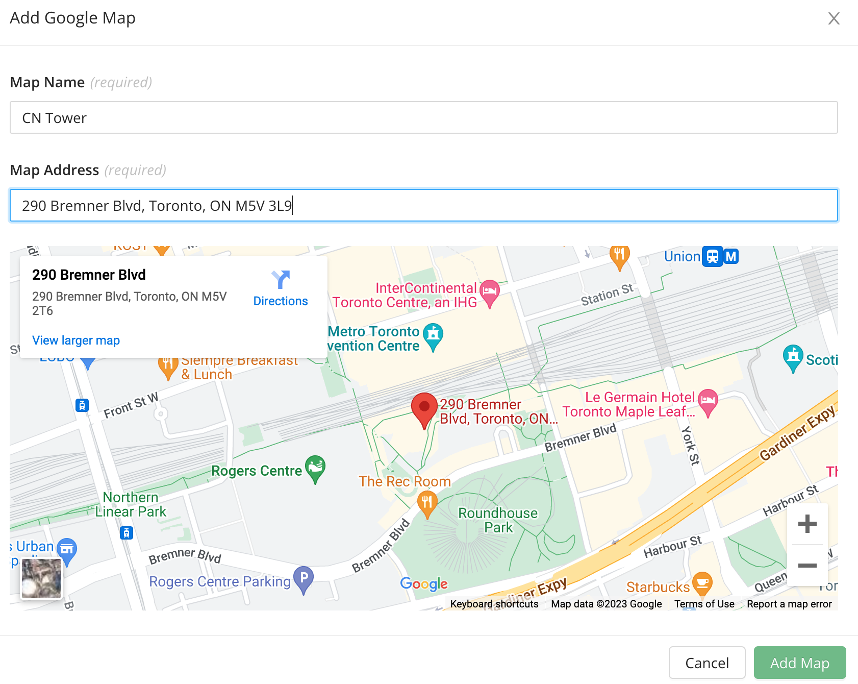 Maps: Guide Attendees with Linked Maps for Sessions, Companies, and Beyond