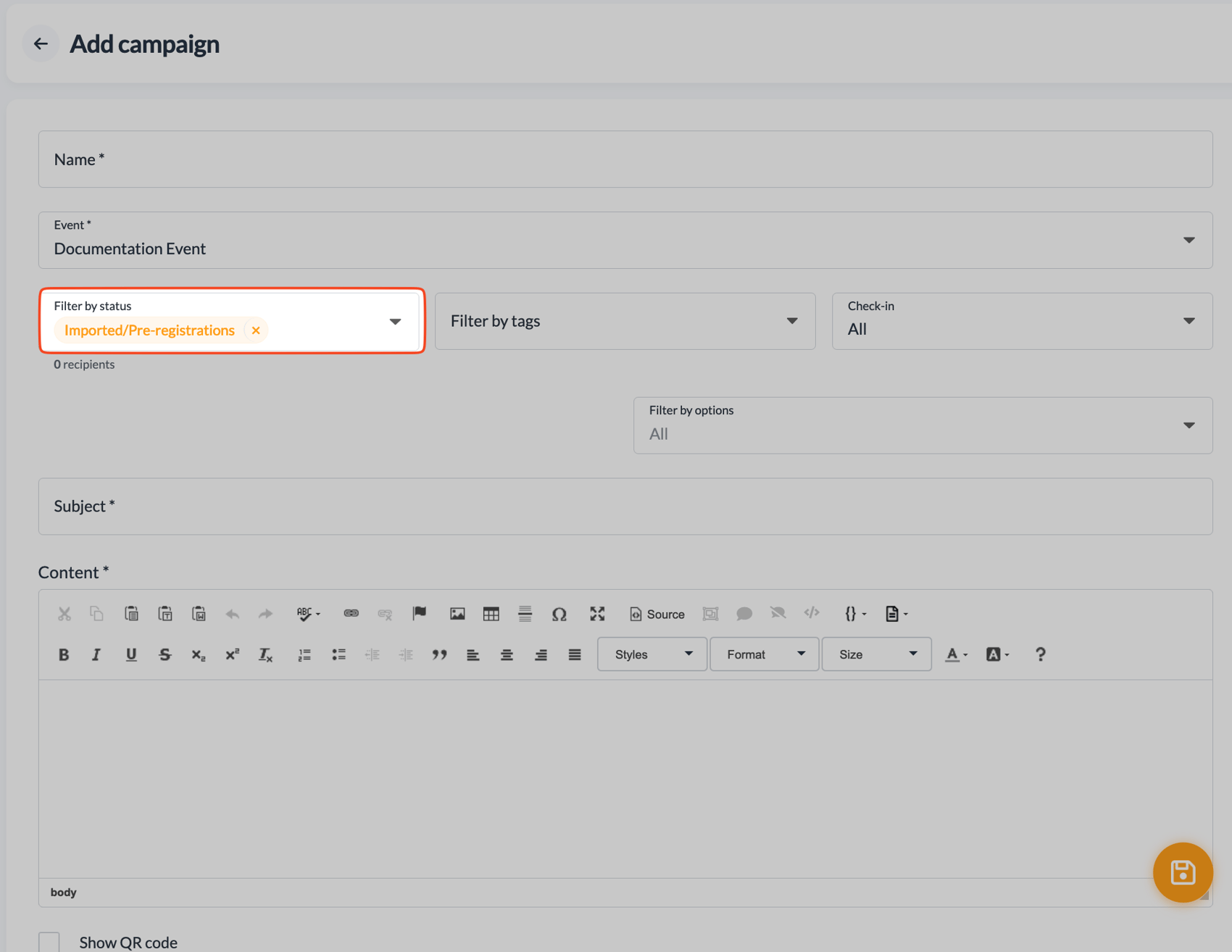 How to set up invitation only registration