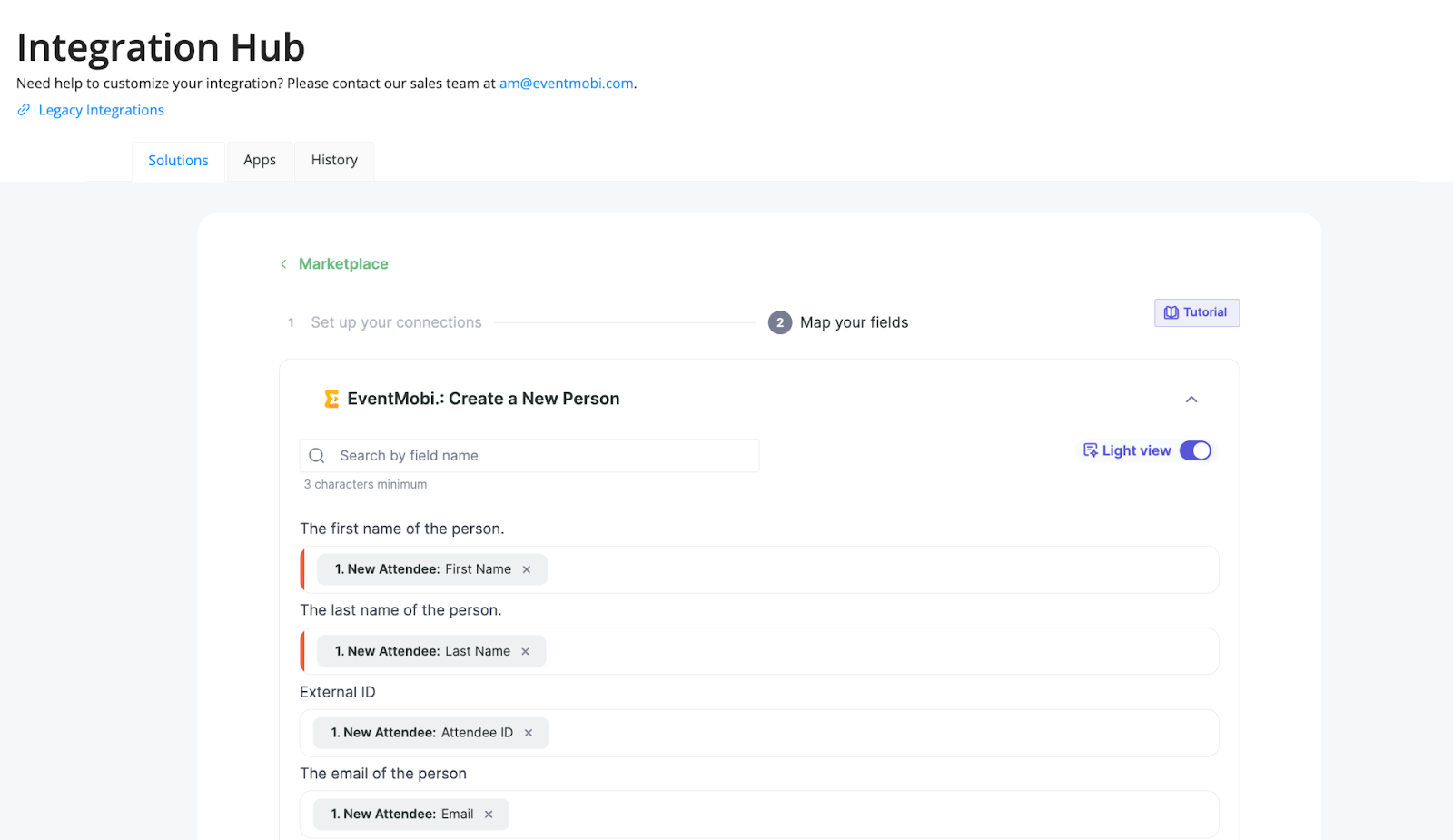 EventMobi Integration Hub